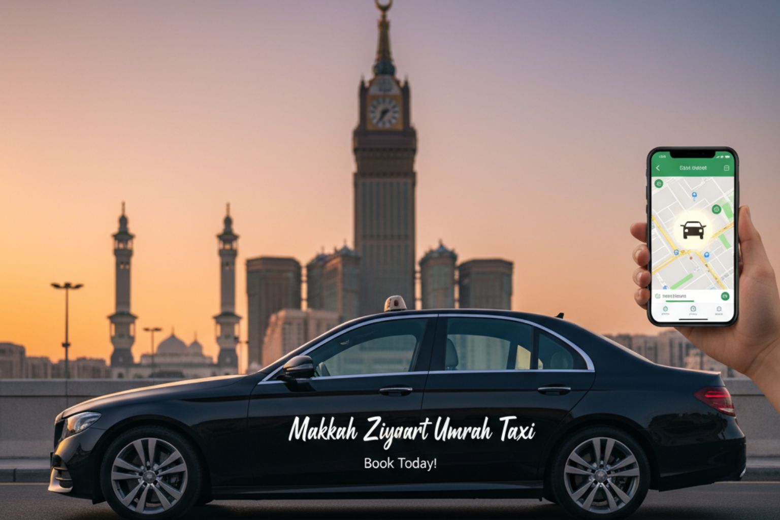 How to Book the Best Makkah Ziyarat Umrah Taxi Today?